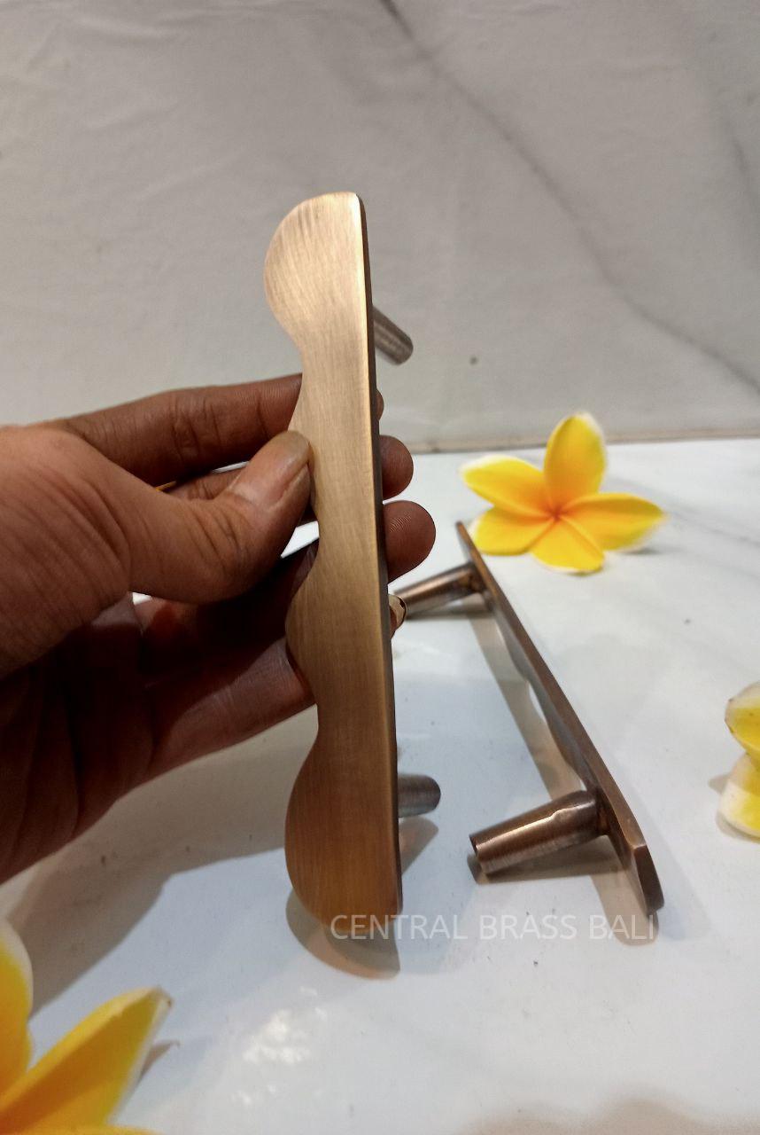 4pcs Wiggle Brass Cabinet Handles, 15 Cm Wavy Drawer Pulls(tarrif PAID ...