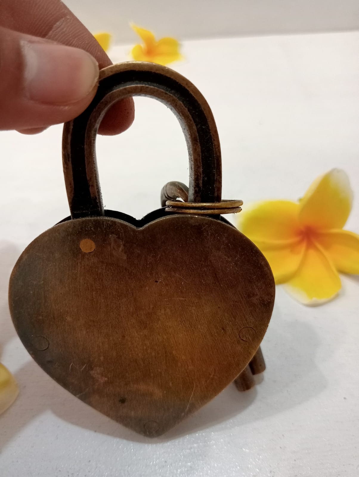 2x Vintage Ornate Brass Heart Padlock | Antique Love Lock With Keys - Etsy