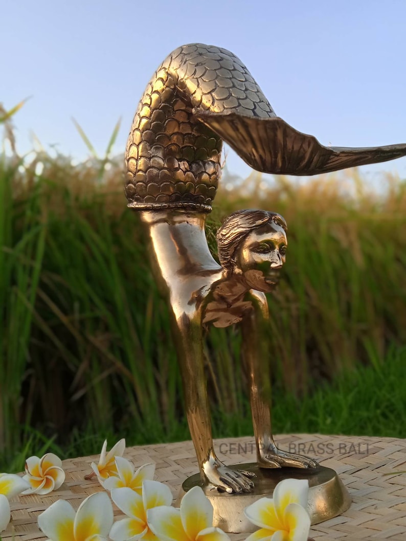 39 Cm Big Mermaid Sculpture Large Mermaid Sculpture for Home - Etsy