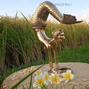 39 Cm Big Mermaid Sculpture Large Mermaid Sculpture for Home and Office ...