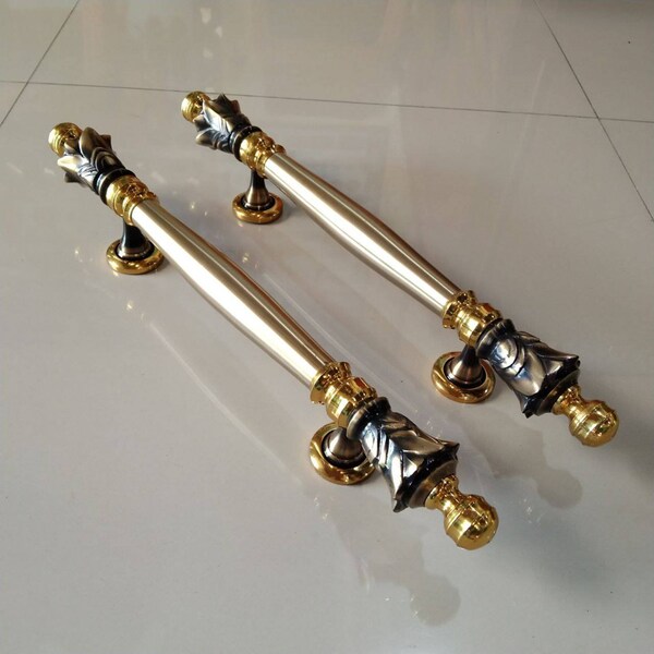 Brass Door Handle - Etsy