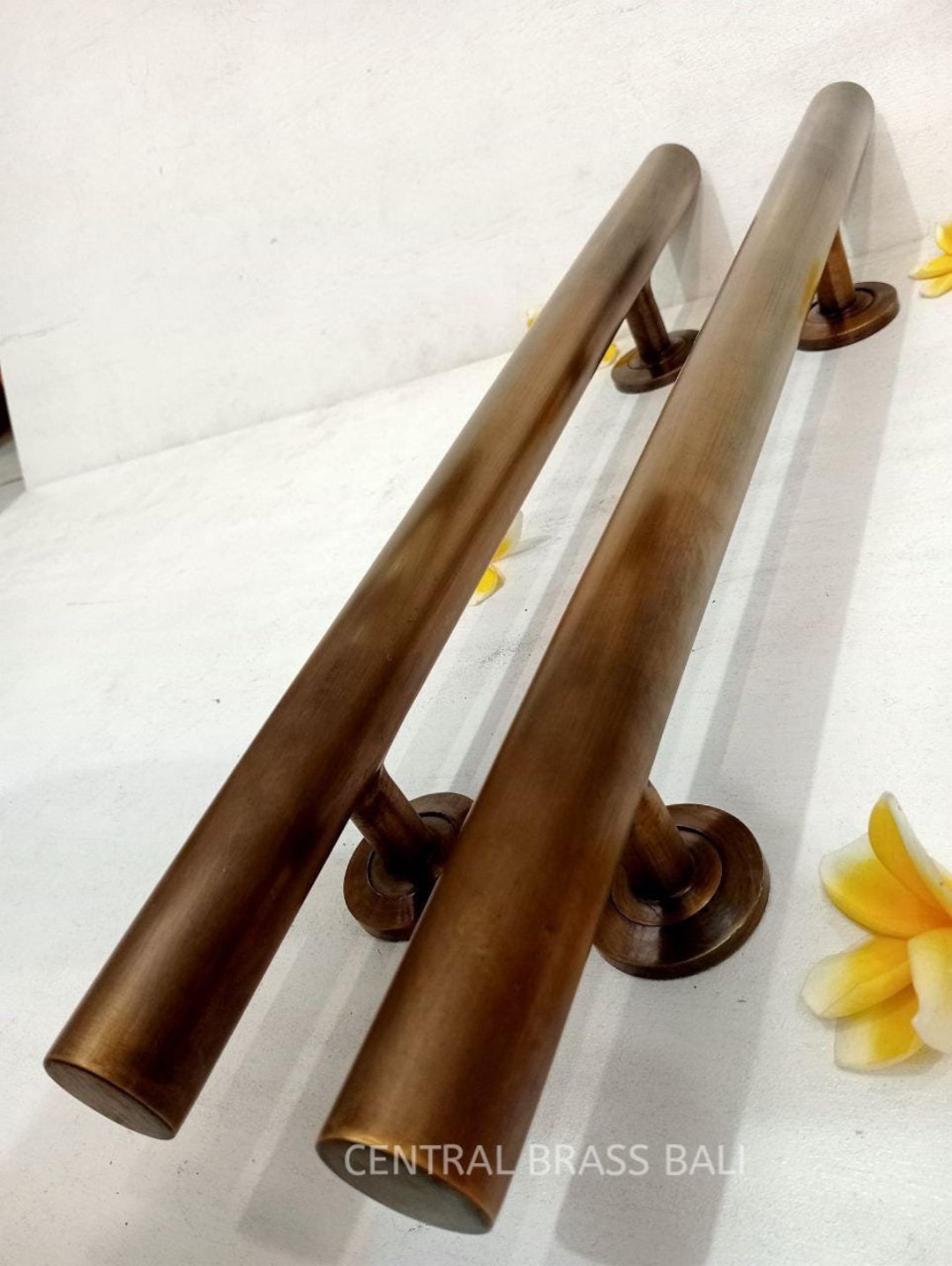 50 Cm PLAIN Door Handle Classic Door Handle Pair Antique, , Front Door ...