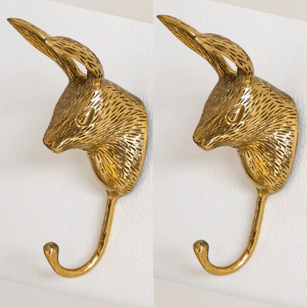 Brass Rabbit - Etsy