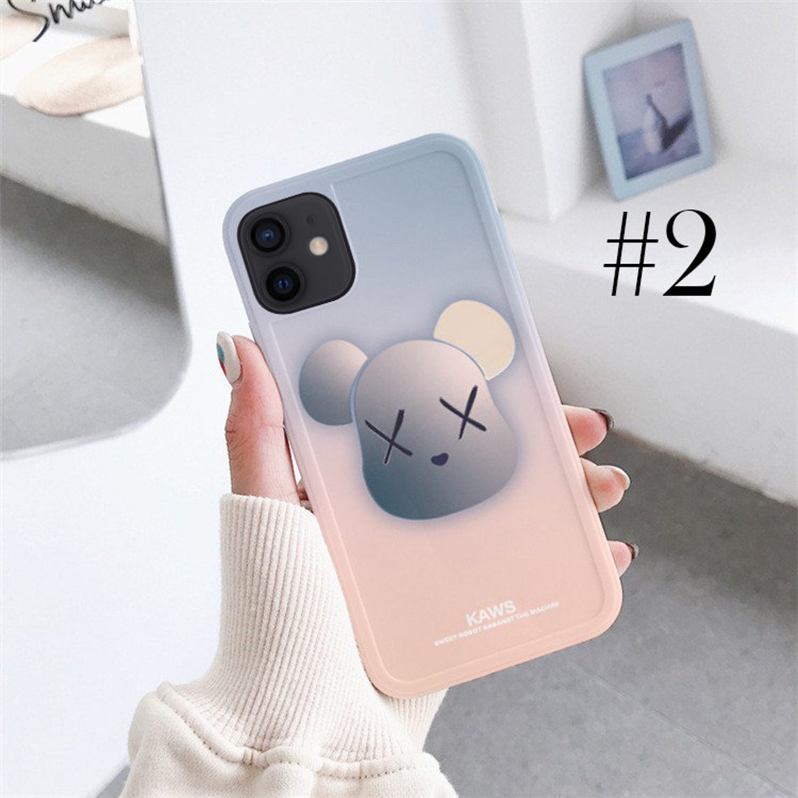 BearBrick Phone Case Bear Phone Case Cartoon Phone Case | Etsy