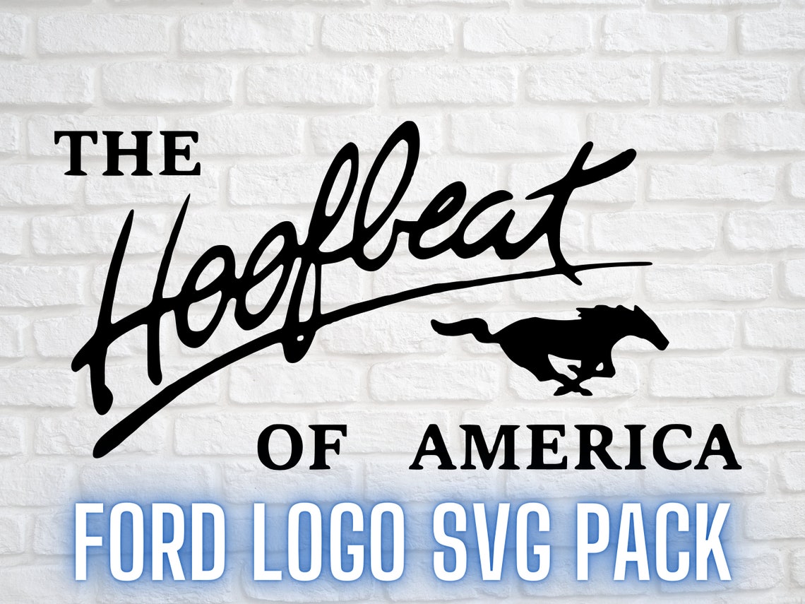 Vintage Ford Logo SVG Pack | Etsy