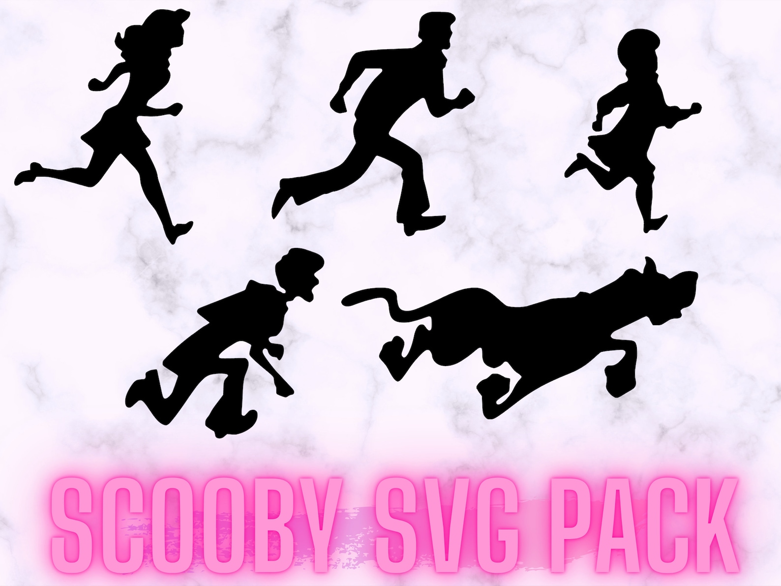 Scooby Doo SVG pack for cricut products | Etsy