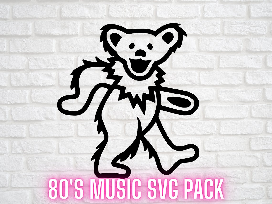 80s Rock Band SVG | Etsy