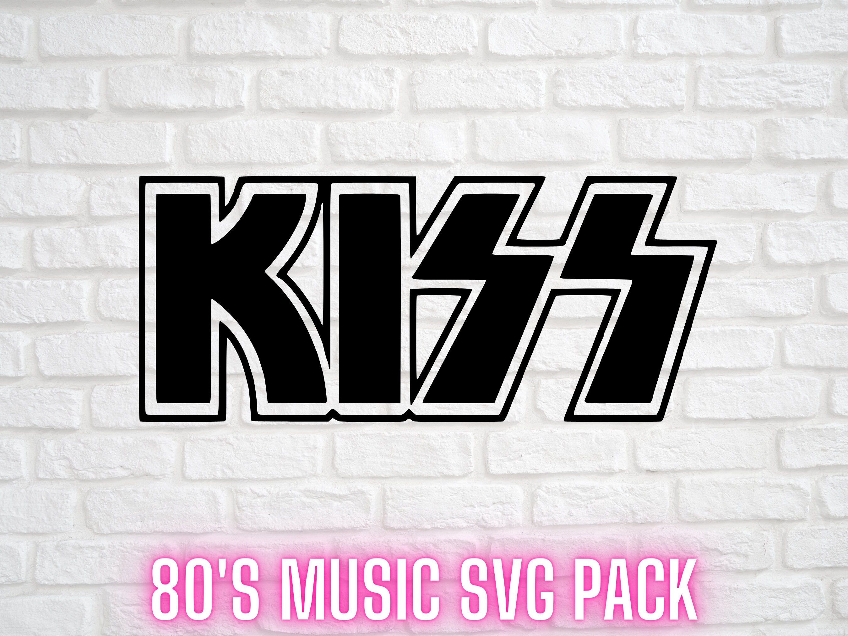 80s Rock Band SVG | Etsy