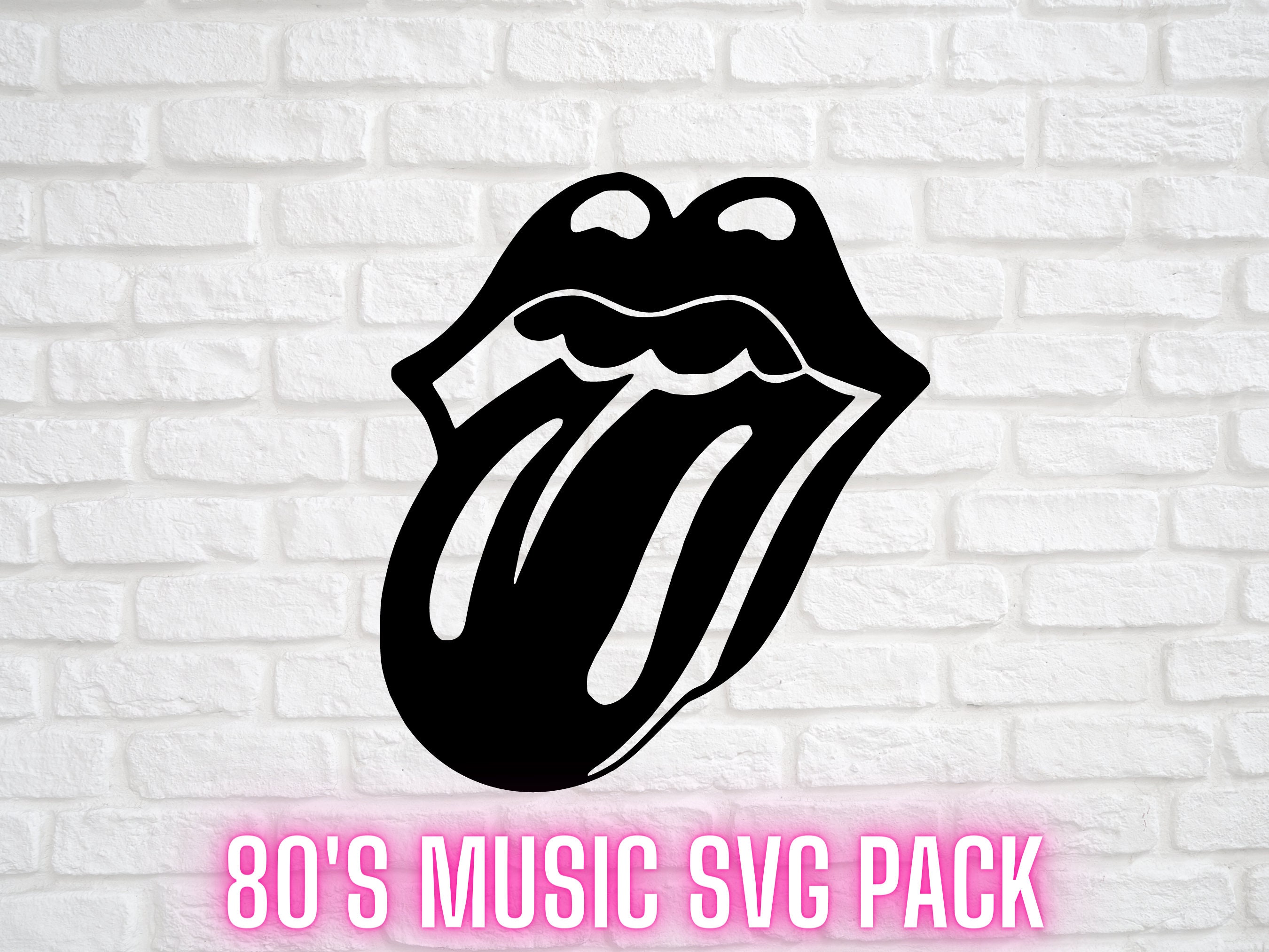 80s Rock Band SVG | Etsy