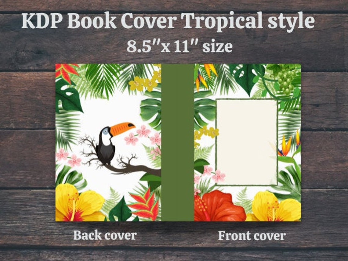 KDP Book Cover Template, Bookcover Template,book Cover Design With ...