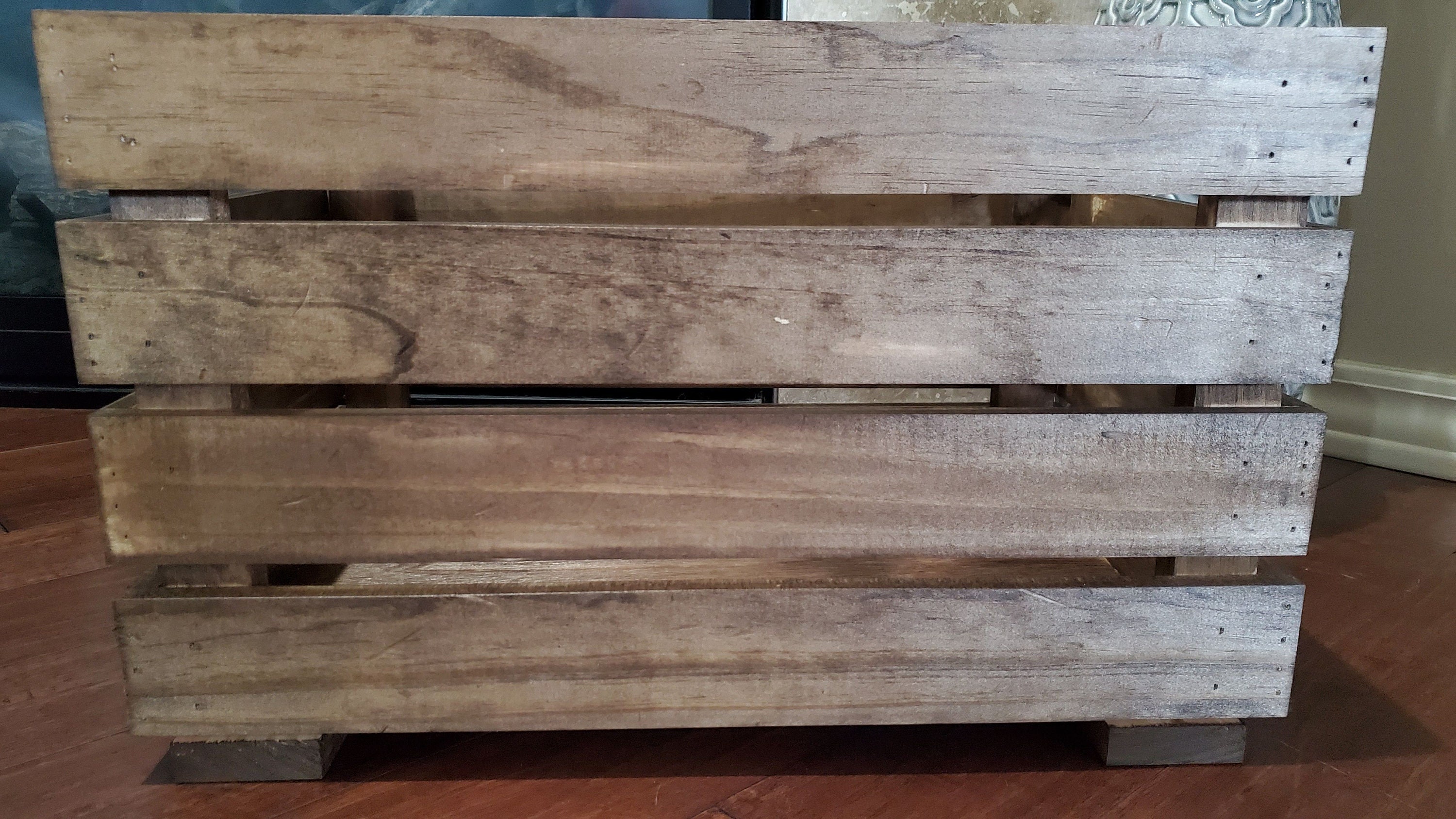 Large Wooden Crate - Customizable - Etsy