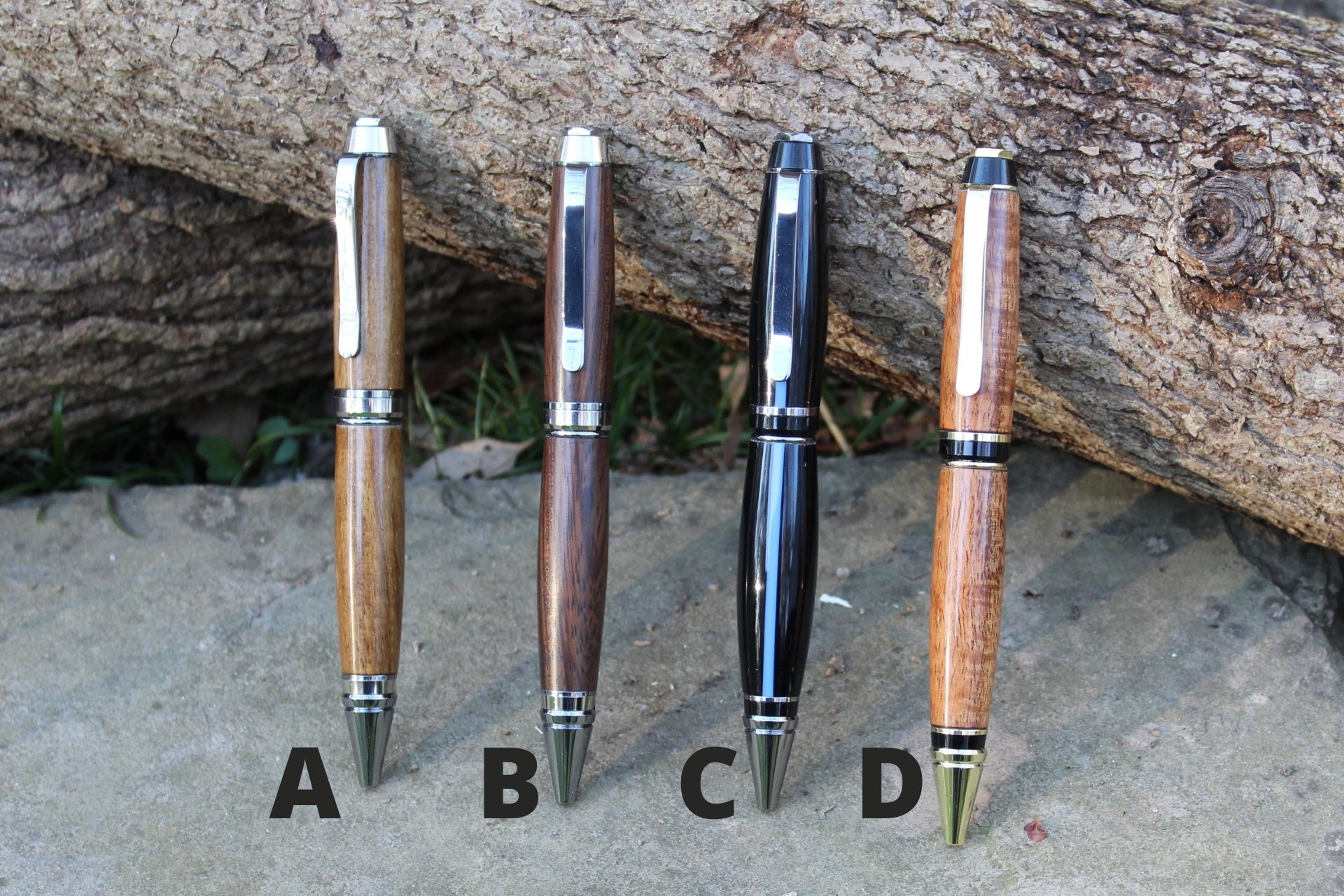 Cuban Style Twist Pen- Hand Turned in Fayetteville, GA - Etsy