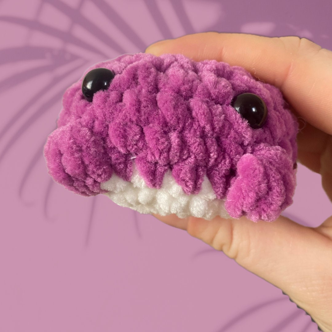 Frog Plushie Ready to Go, Pocket Frog Plushie, Bean Bag Plushie, Bean ...