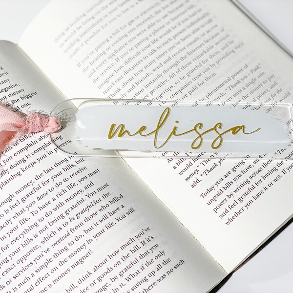 Calligraphy Bookmark - Etsy