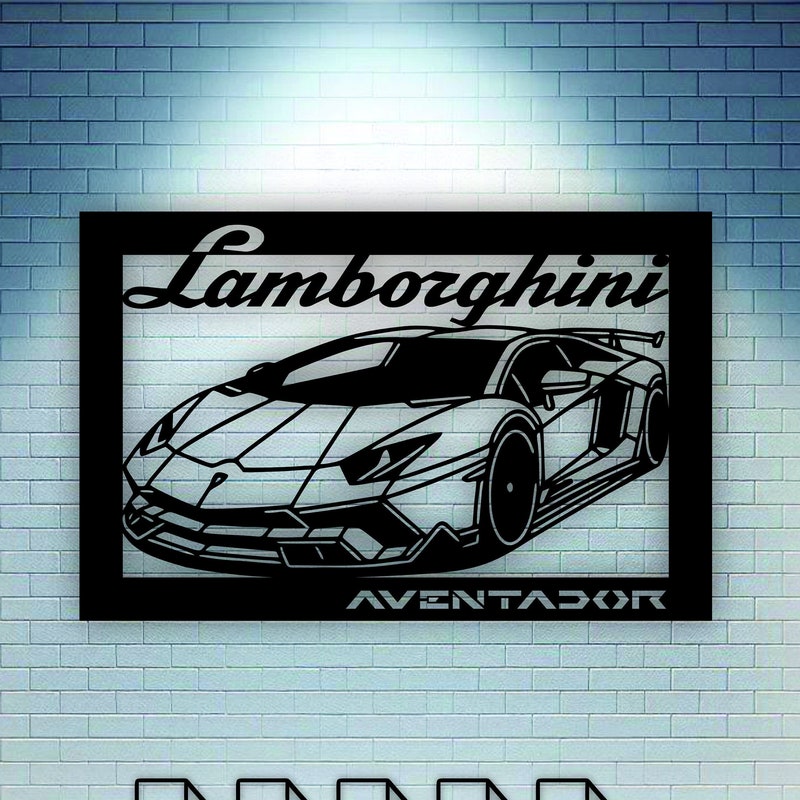 Lamborghini Svg - Etsy