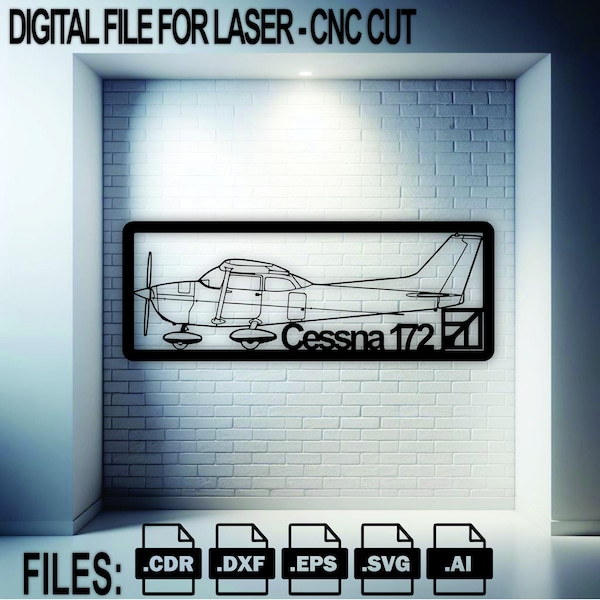 Cessna 172 Clip Art - Etsy