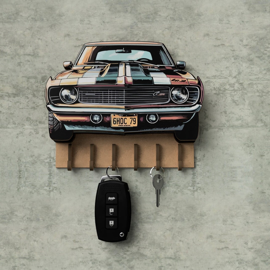 Chevrolet Camaro Key Holder. Keyholder. Wall Keychain. - Etsy