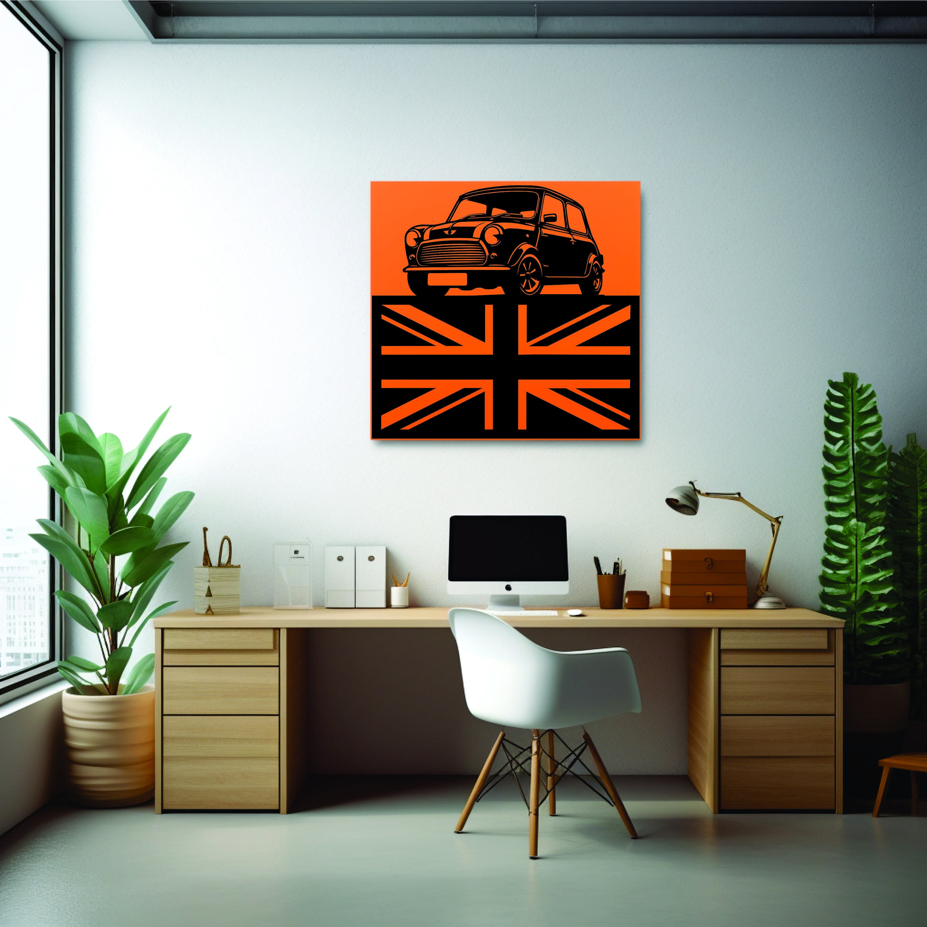 Mini Cooper Wall Art Vector - Kit of 3 Designs (svg, Dxf, Ai, Cdr ...