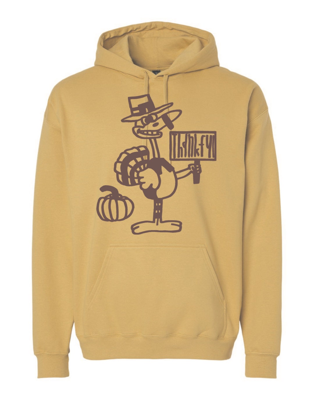 Thankful Turkey Hoodie - Etsy