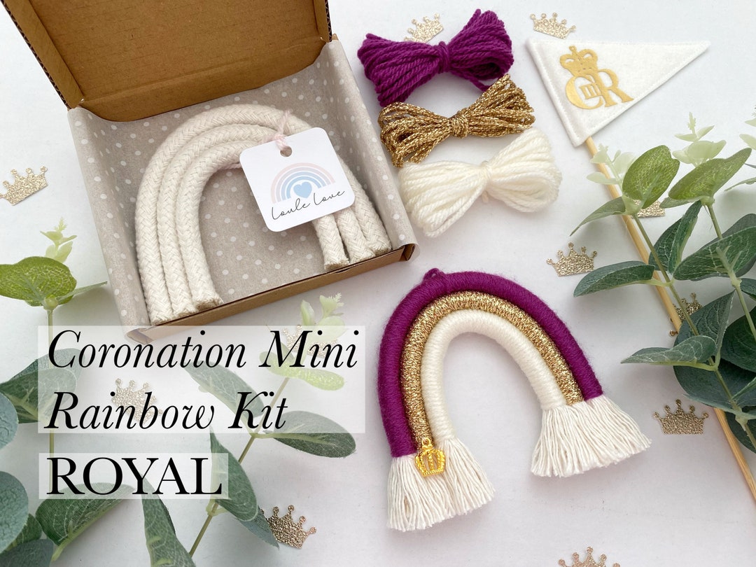 DIY Mini Rainbow Kit, Craft Kit, Craft Box Loule Love - Etsy