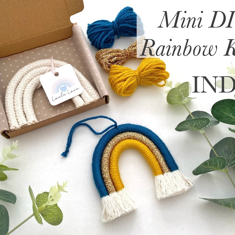 Macrame Rainbow - Etsy