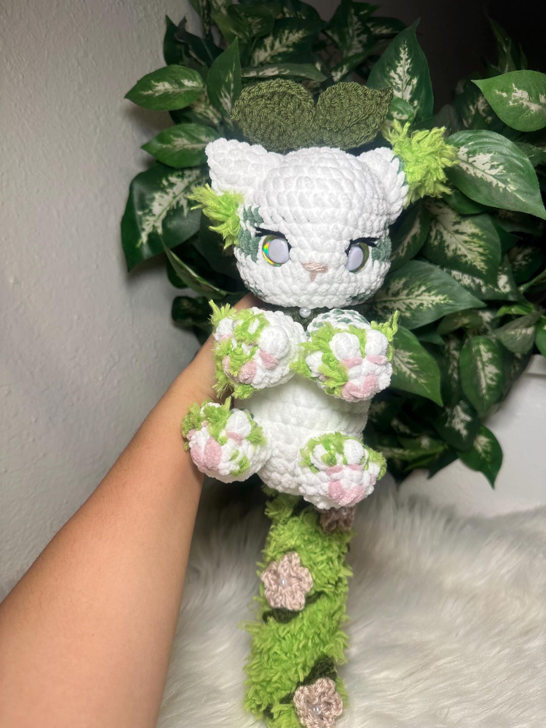 Mossy Forest Cat Plush – Custom Colors! - Etsy