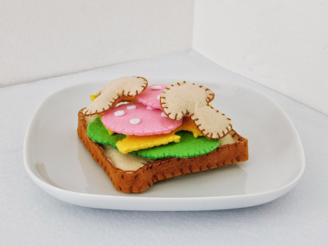 DIY Felt Sandwich Kit, Pretend Play Food, Kids Toys - Etsy