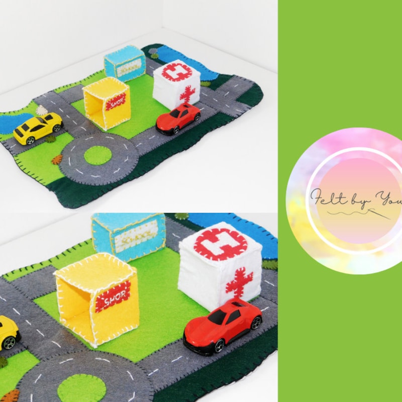 Car Play Mat - Etsy