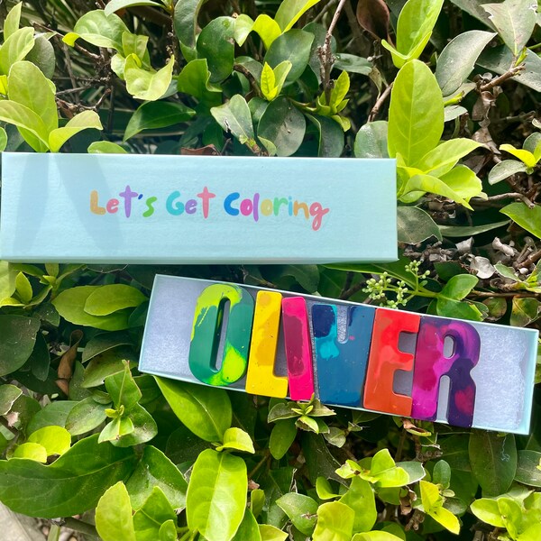 Custom Crayons - Etsy