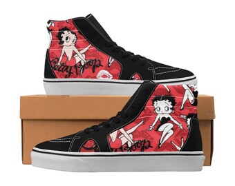 Betty Boop Shoes | Etsy