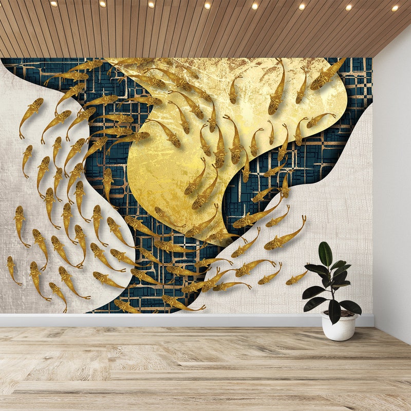 Fish Wallpaper - Etsy