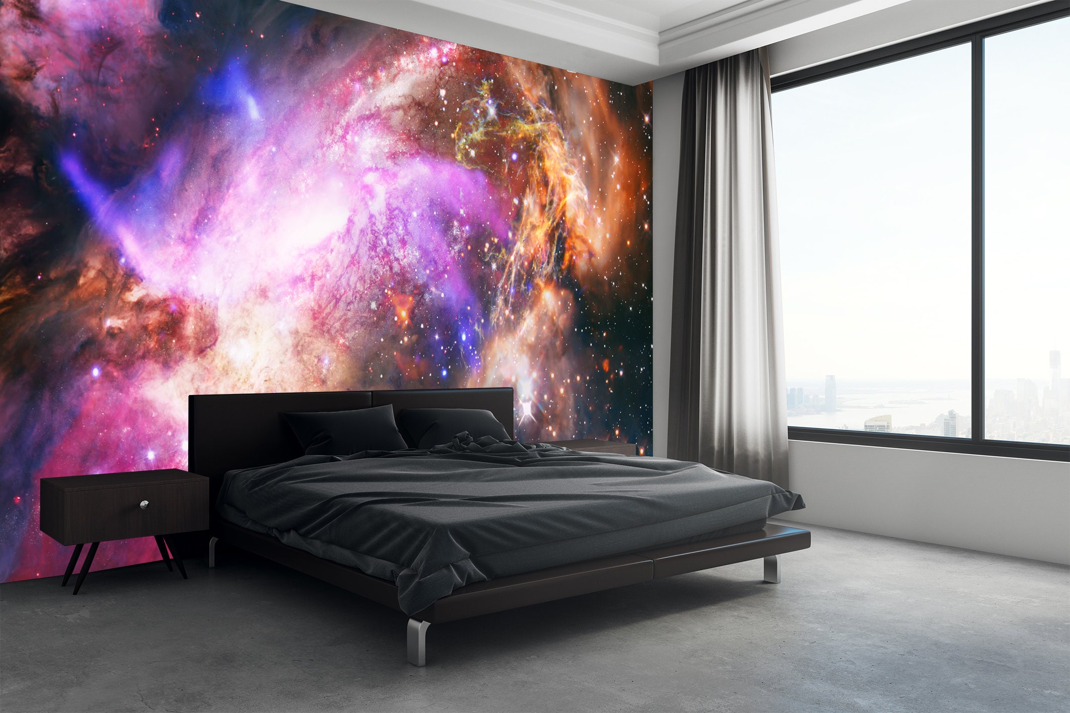 Nebula Bedroom Ideas