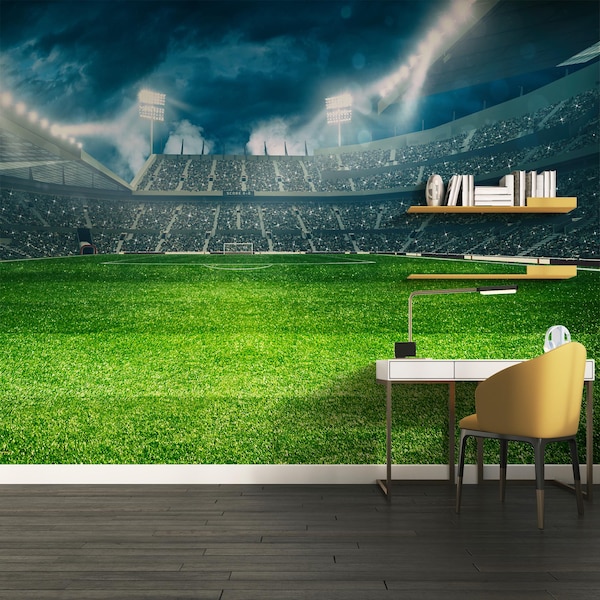 Football Mural - Etsy