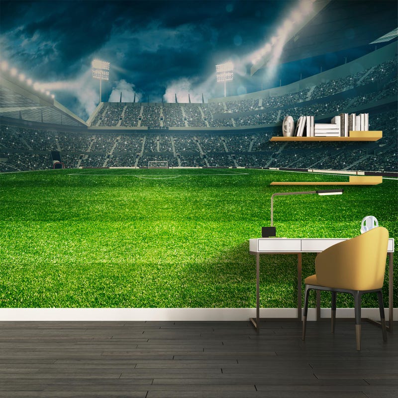 Football Field Wall Decals - Etsy