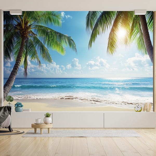 Beach Mural - Etsy