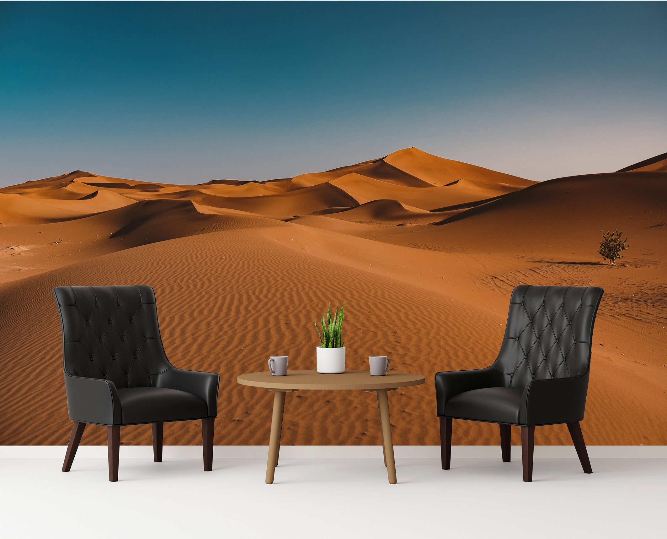 Sahara Desert Wallpaper Mural Peel and Stick Desert Landscape Wallpaper ...