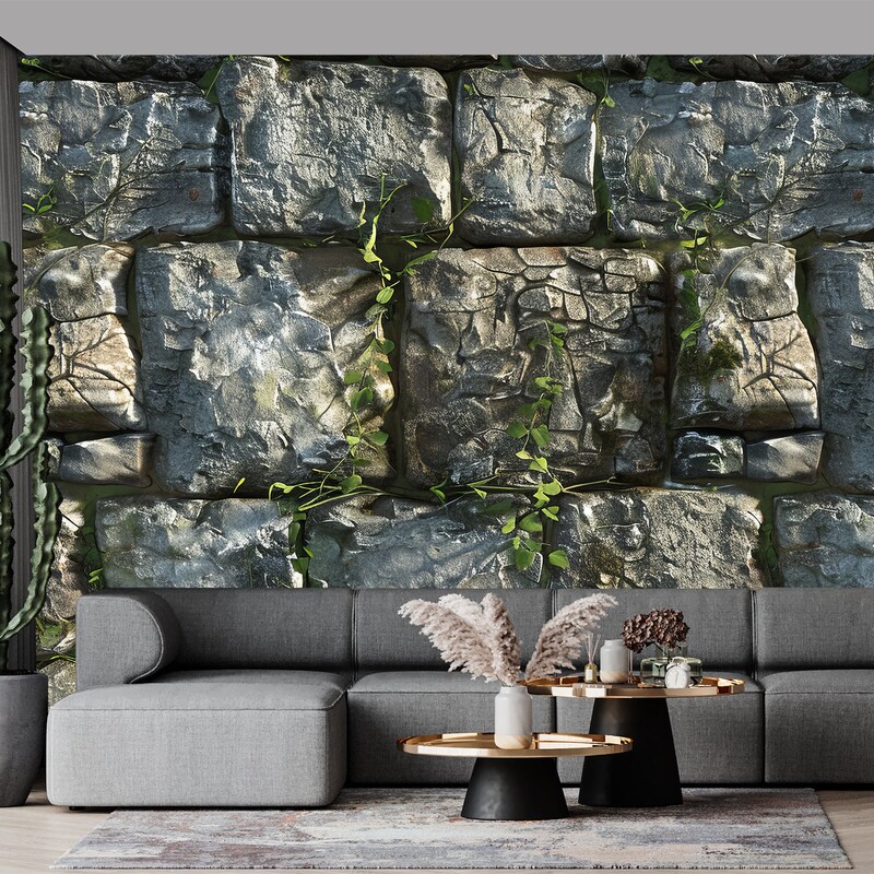 Stone Wall Decal - Etsy