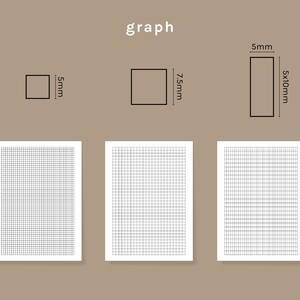 Printable Graph Paper Bundle, Graph Sheet, Digital Graph Paper, Graph ...