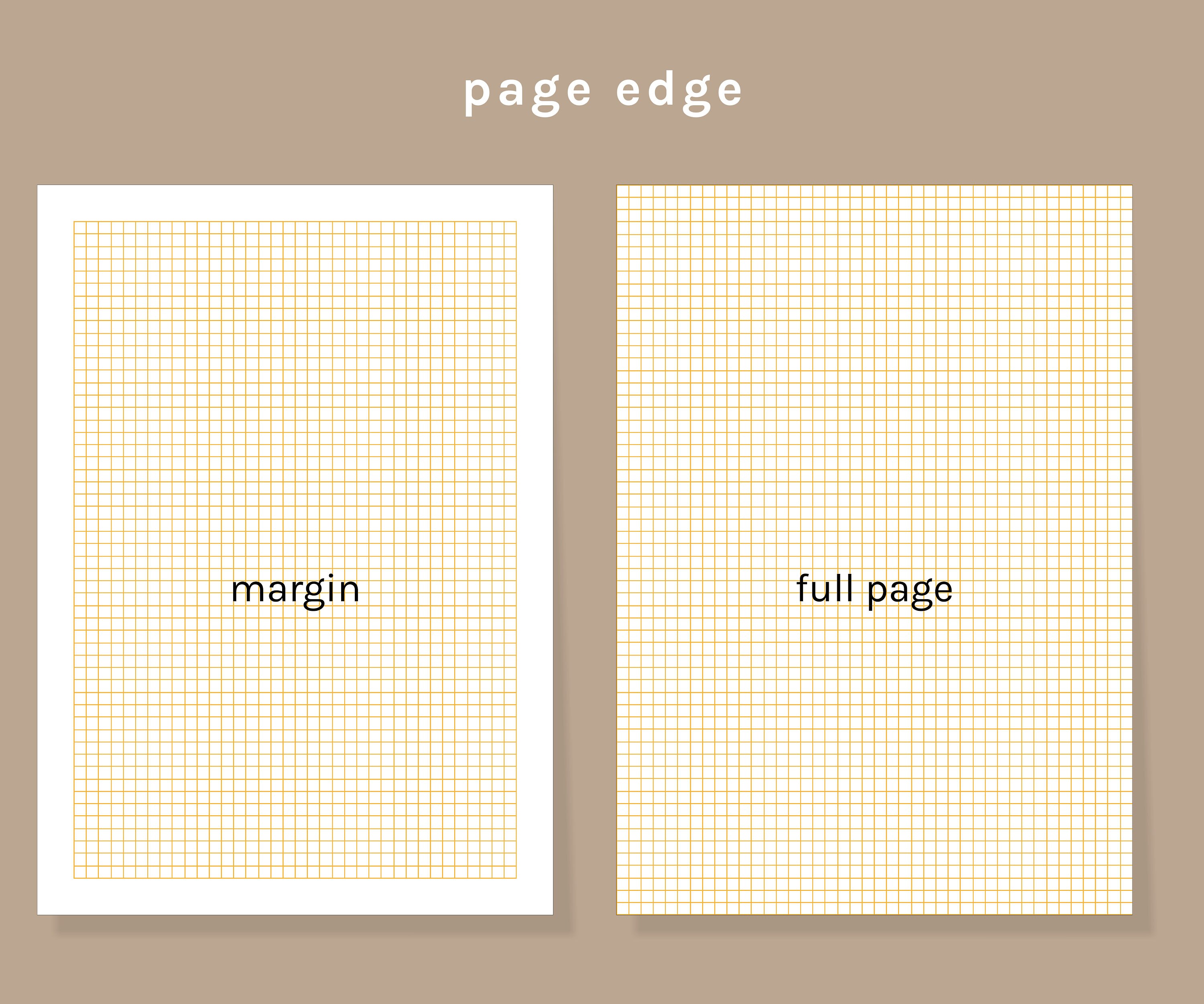 Printable Colored Graph Paper, Color Graph Paper, Note Sheet, PDF, A4 ...