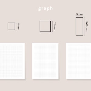 Printable Graph Paper Bundle Graph Sheet Digital Graph | Etsy