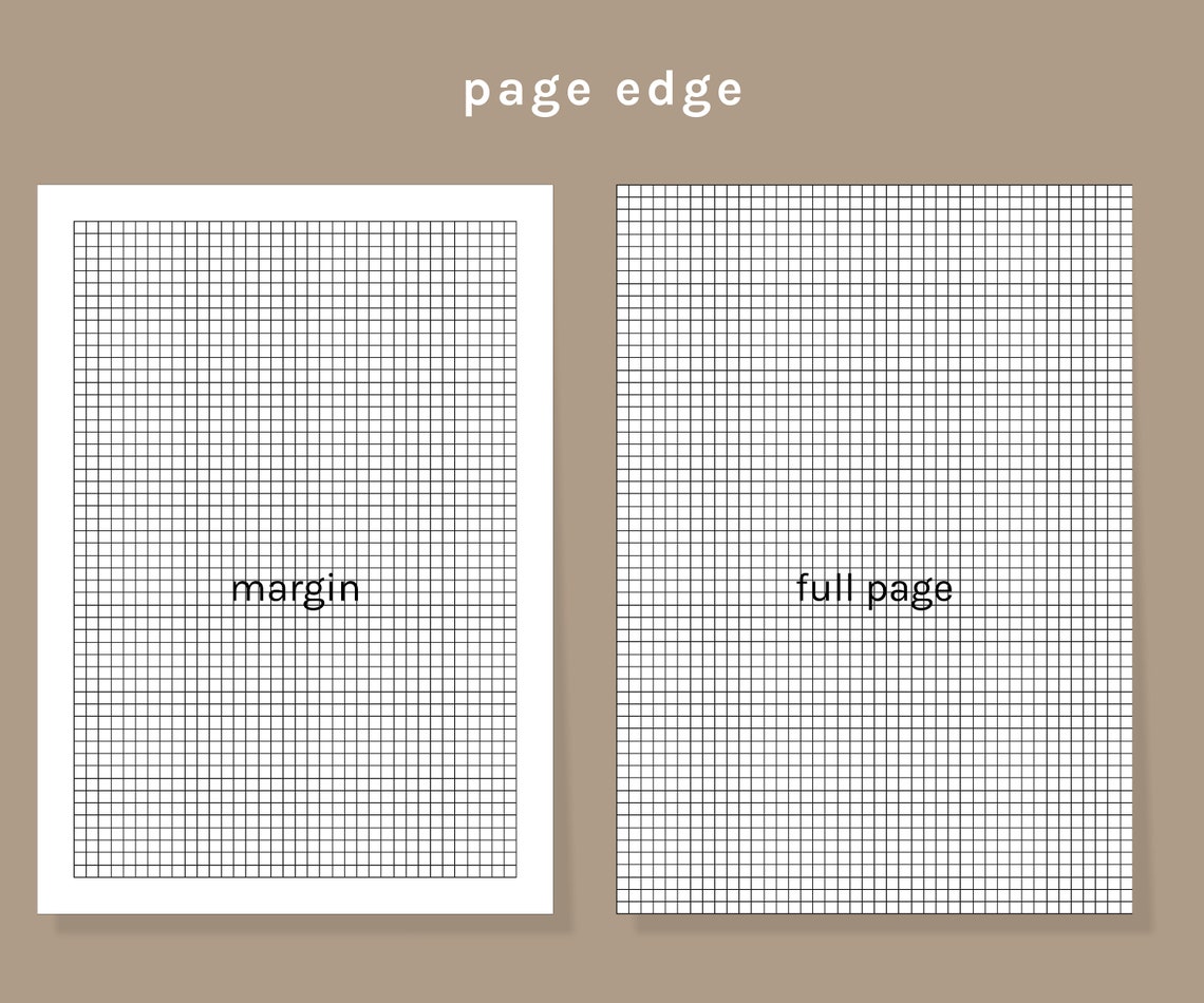 Printable Graph Paper Bundle, Graph Sheet, Digital Graph Paper, Graph ...