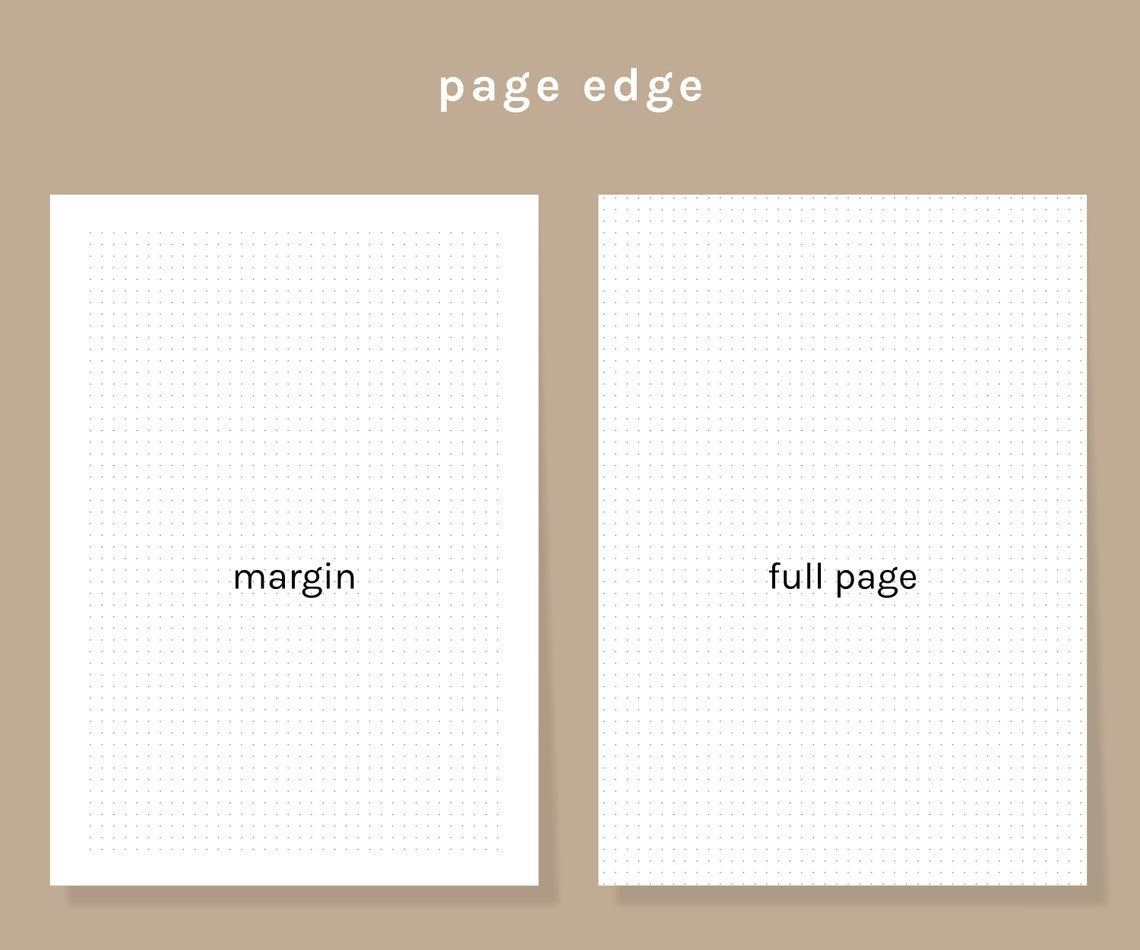 Printable Dot Grid Paper - Dot Sheet Printable - Journal Pages - PDF ...