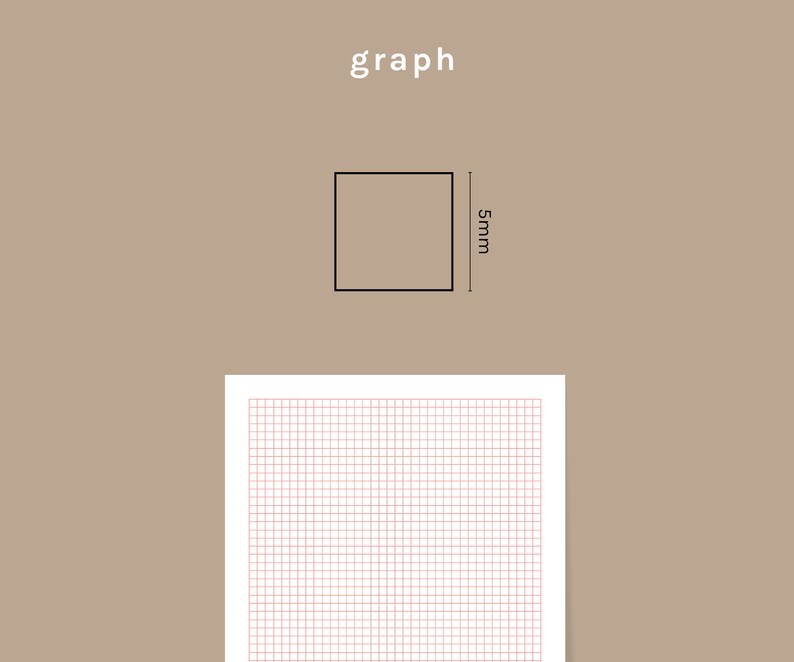 Printable Colored Graph Paper, Color Graph Paper, Note Sheet, PDF, A4 ...