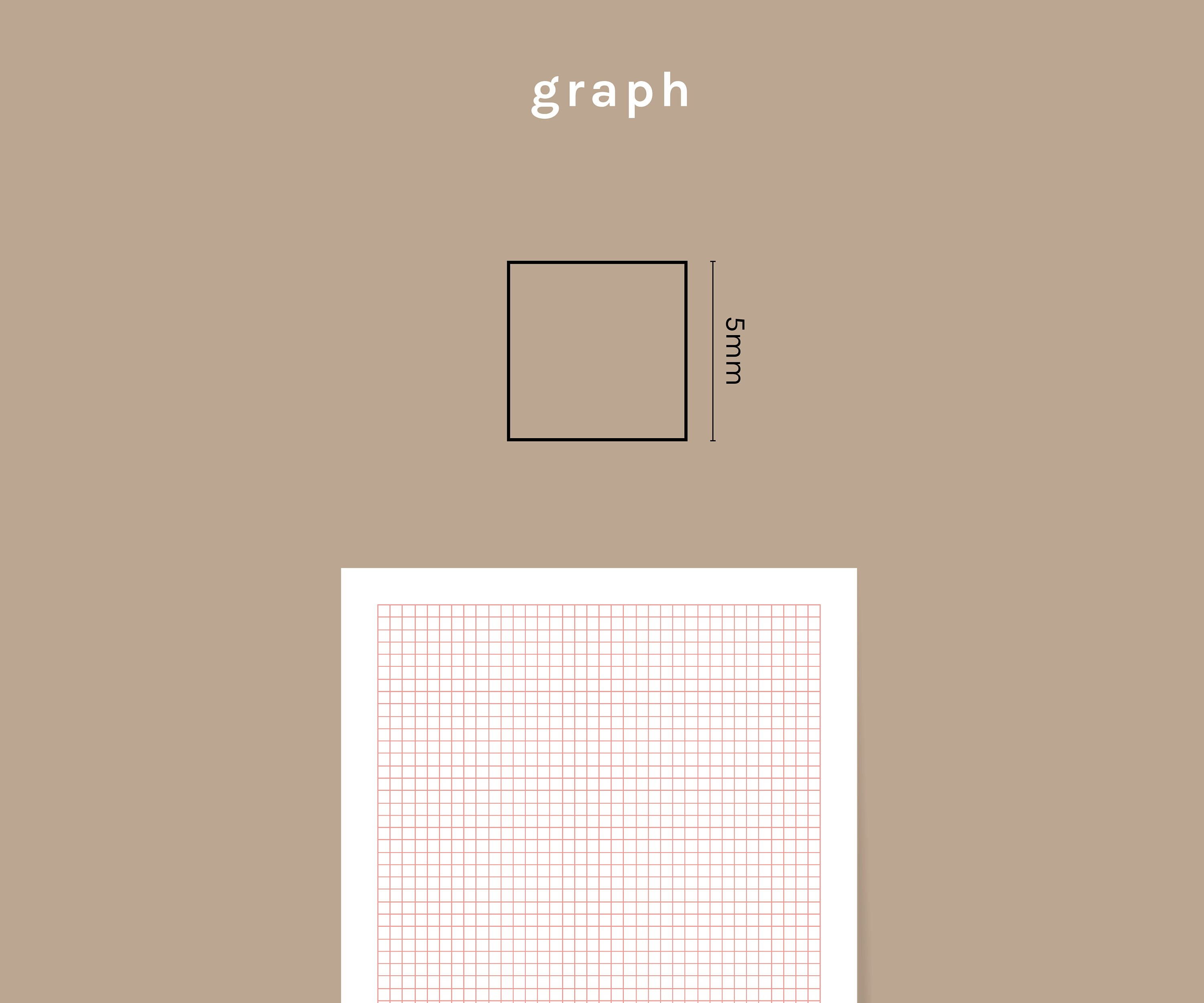 Printable Colored Graph Paper, Color Graph Paper, Note Sheet, PDF, A4 ...