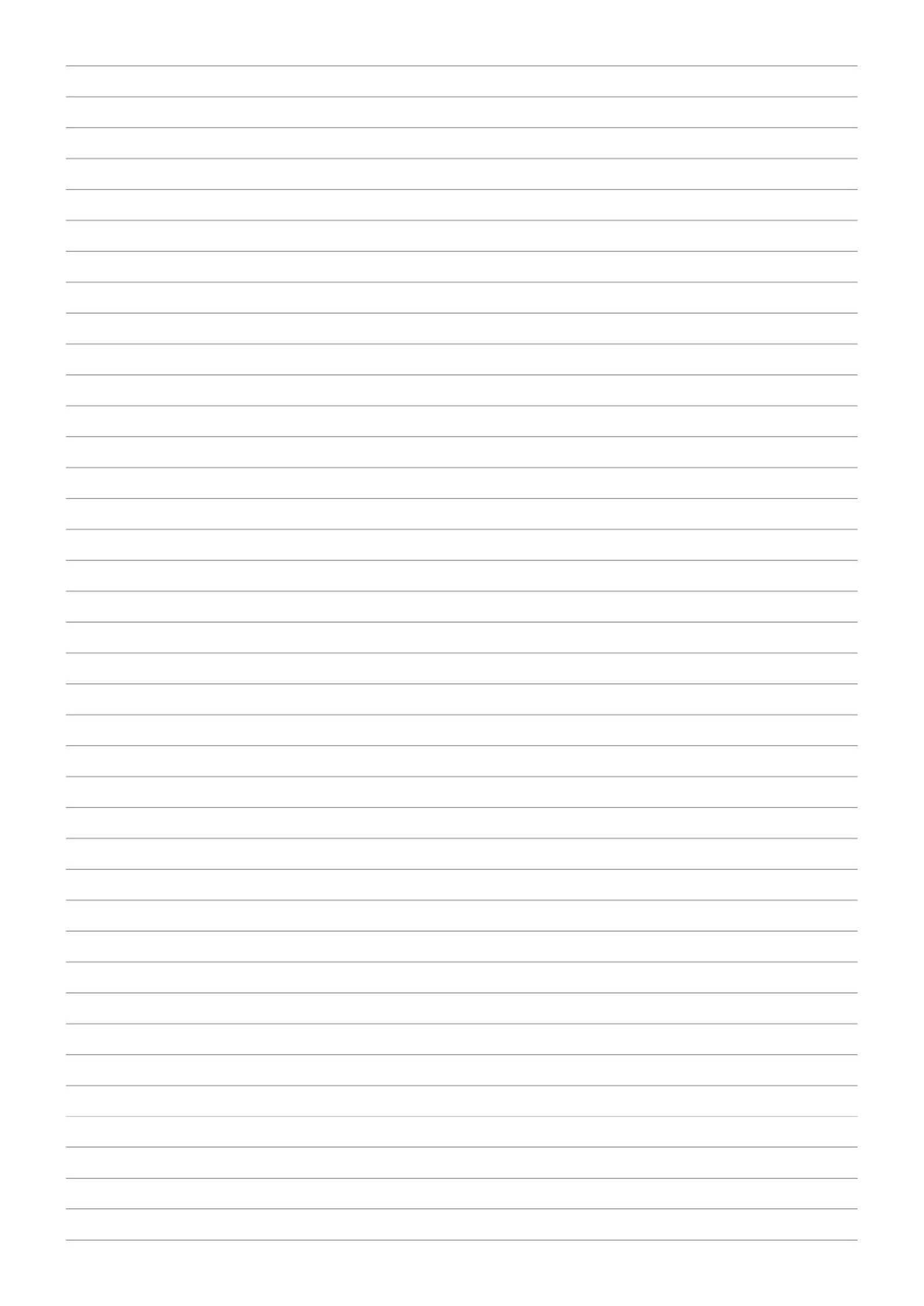 Printable Lined Paper, Lined Sheet, Digital Paper, Journal Template ...