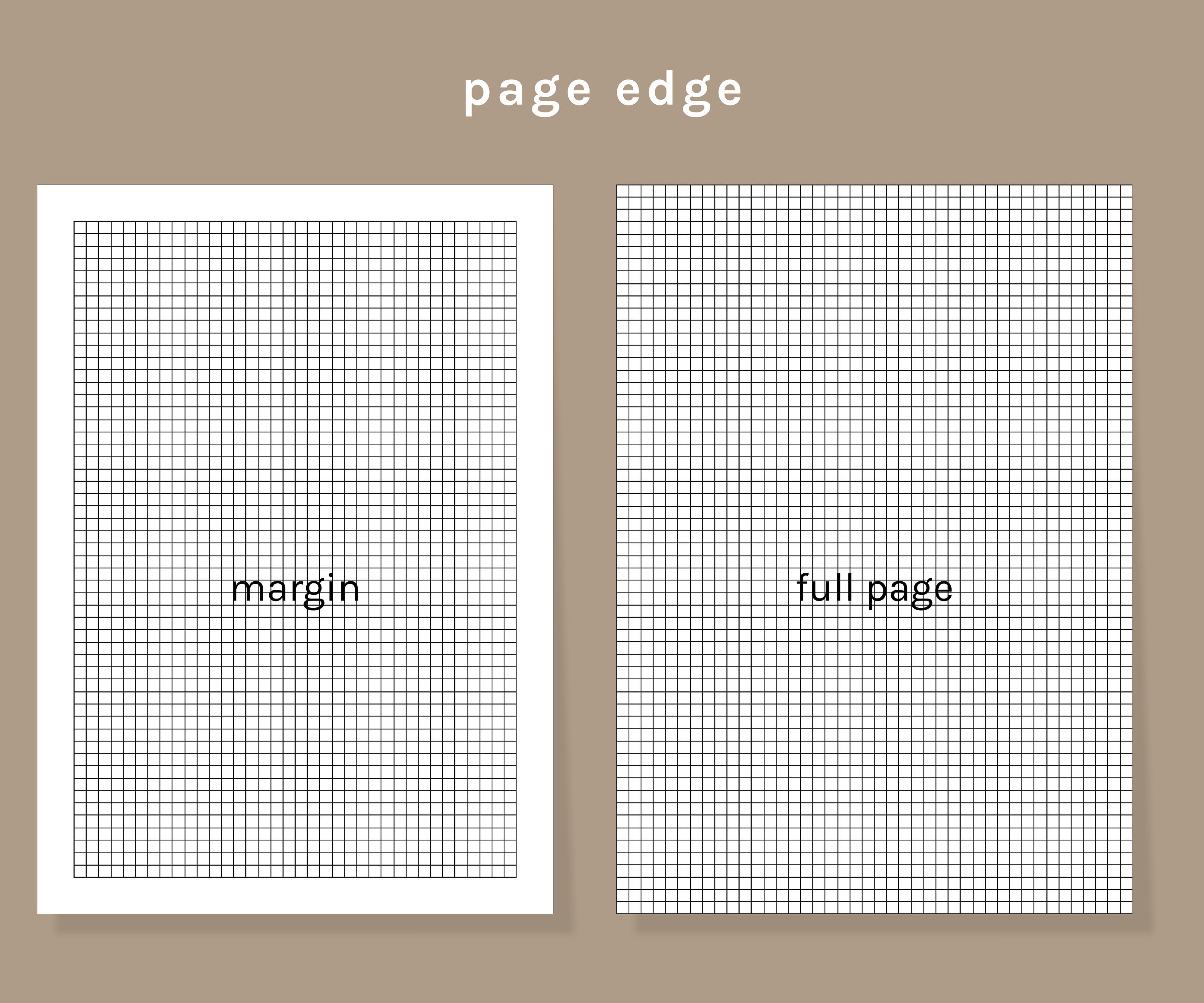 Printable Paper Bundle | Lined Paper, Grid Paper, Dot Grid | Digital ...