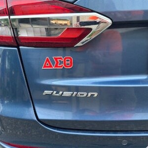 Delta Sigma Theta Car Decal - Etsy