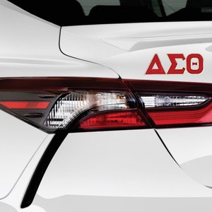 Delta Sigma Theta Car Decal - Etsy