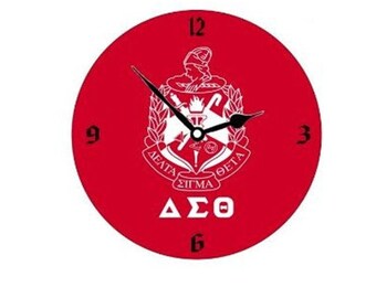 Delta Sigma Theta Clock | Etsy