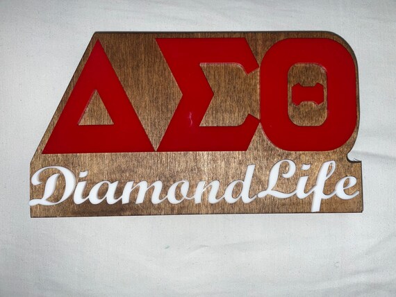 Fraternity/sorority Desktop Letters - Etsy
